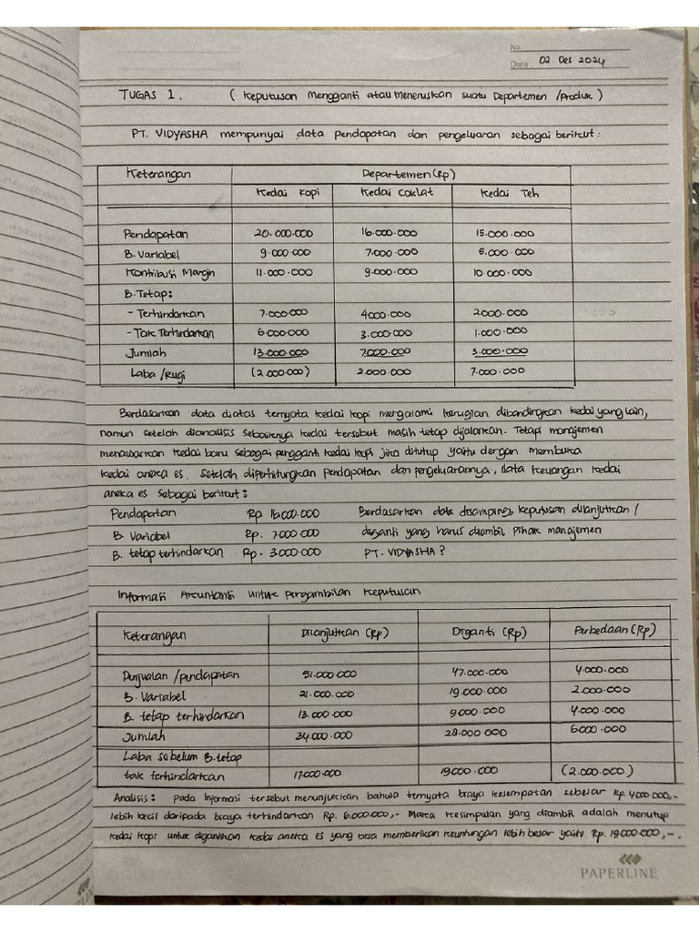 Tugas 1 - Akuntansi | PDF
