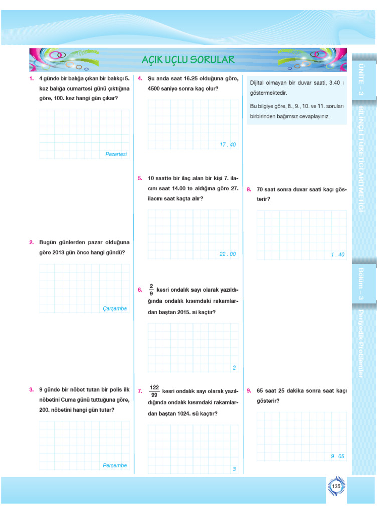 4-Periyodik Problemler-1 | PDF