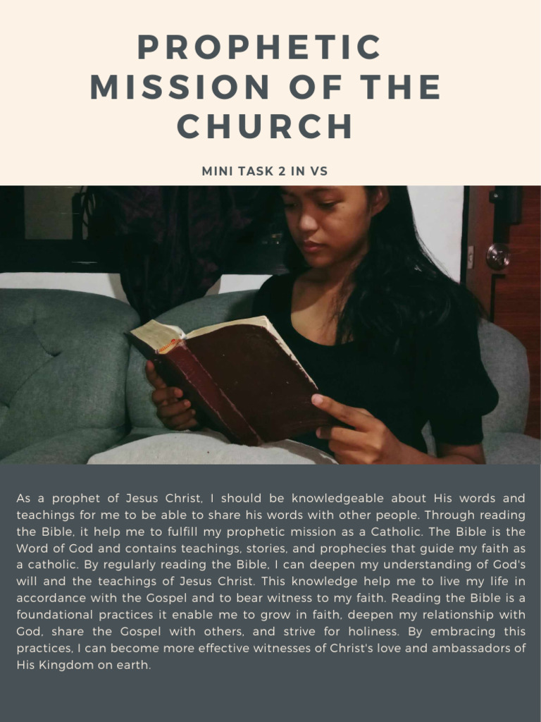 Fulfilling My Prophetic Mission | PDF