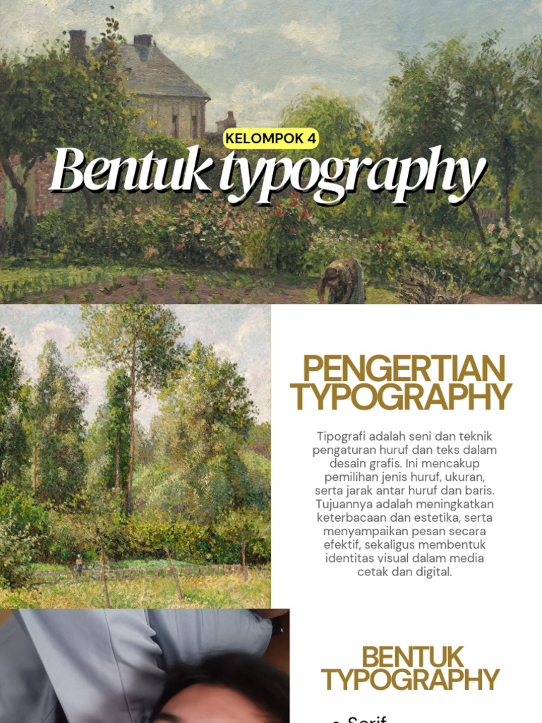 Bentuk Typography | PDF