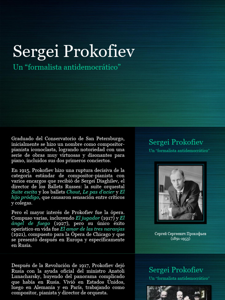 Sergei Prokofiev | PDF