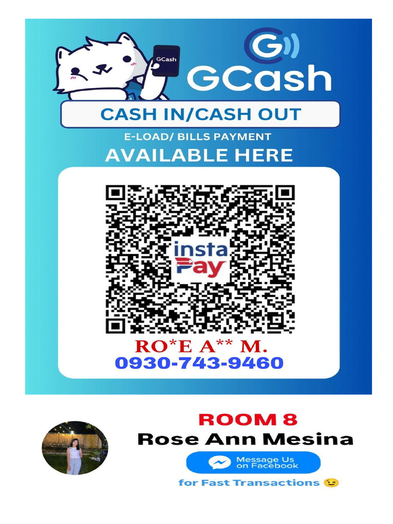 Gcash Template | PDF