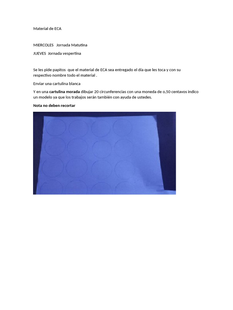 Material de ECA | PDF