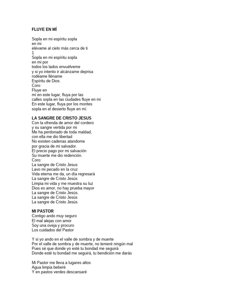 Letras Sabado | PDF | Cristo (título) | Jesús