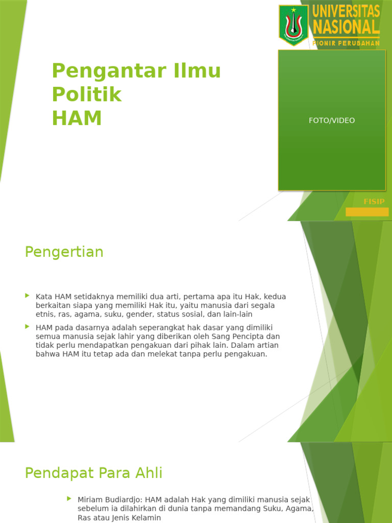 Materi 14 PIP - HAM | PDF