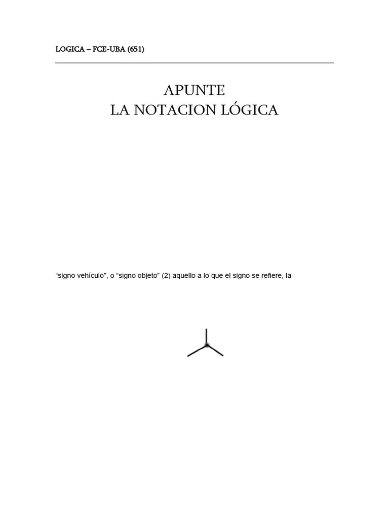 Ap Notación LOGICA2025 | PDF | Razonamiento deductivo | Lógica de ...