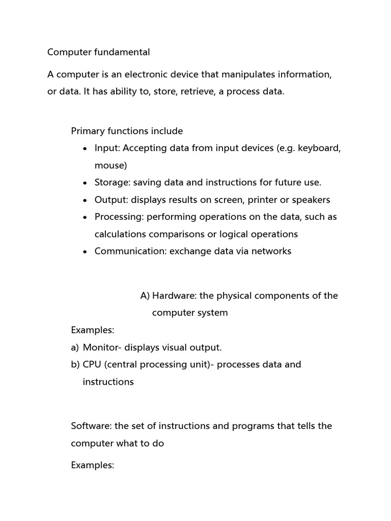 ASSIGNMENT 1 IT SKILLS MR Ilonga | PDF | Input/Output | Operating System