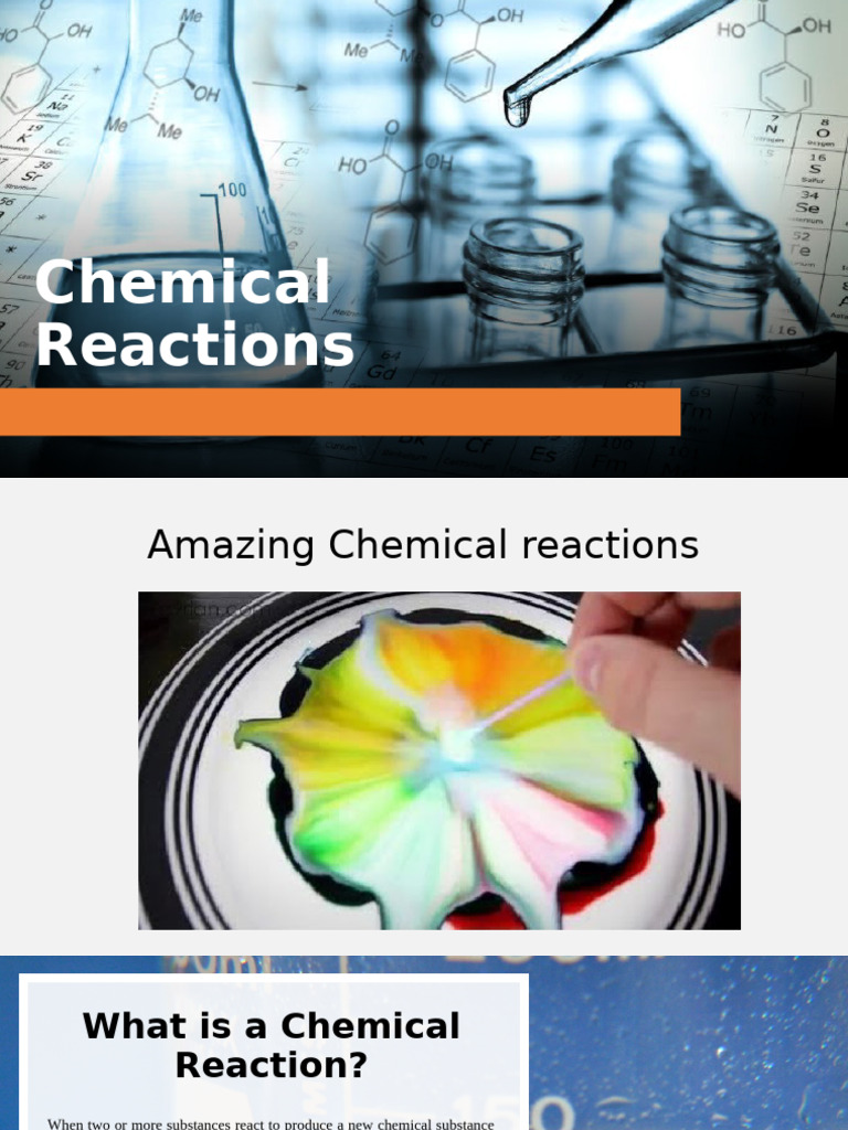 Understanding Chemical Reactions | PDF | Chemical Reactions | Redox