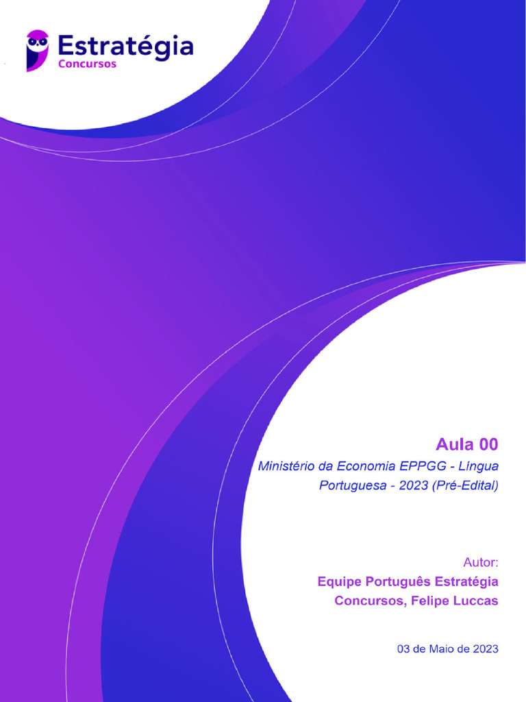 Aula-00 Português PG 27 | PDF