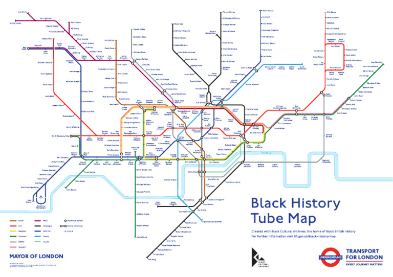 BCA Black History Tube Map | PDF