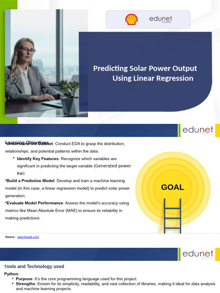 Solar Power Prediction | PDF | Regression Analysis | Data Analysis