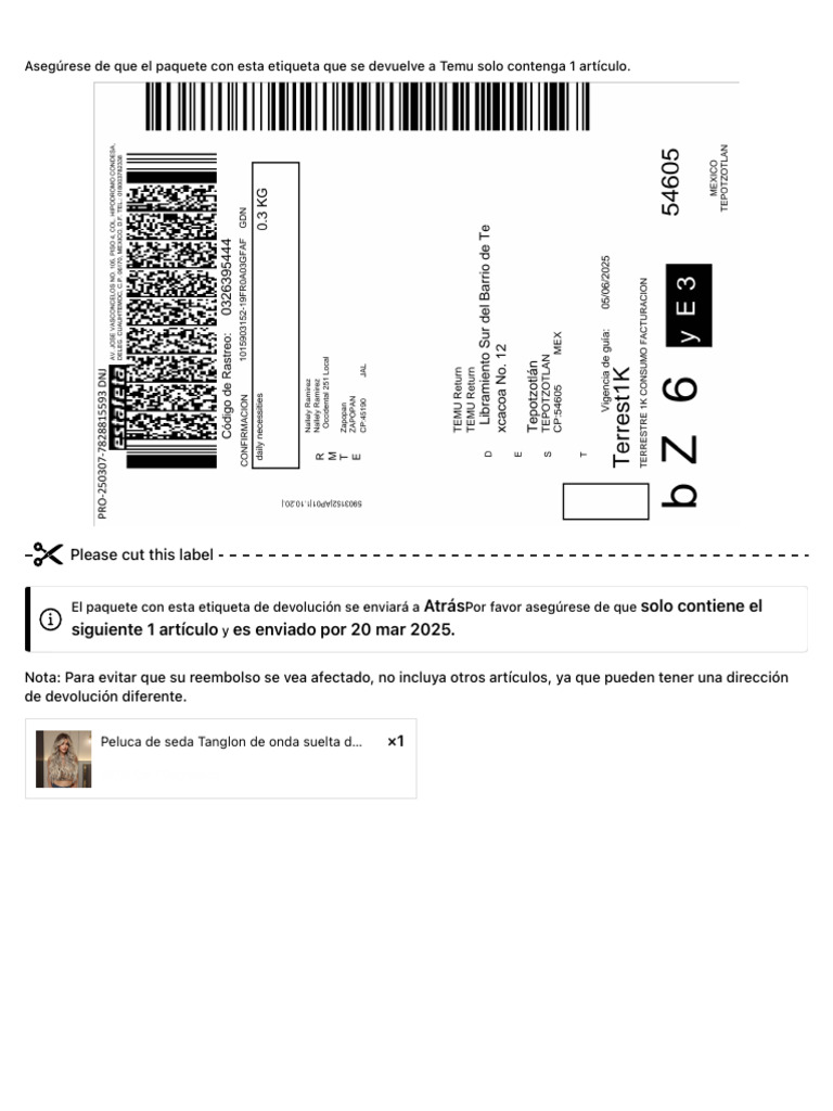 Print For TEMU | PDF