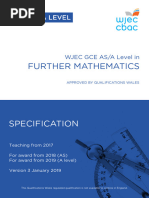 Wjec Gcse Maths Numeracy Spec | PDF | Triangle | Angle