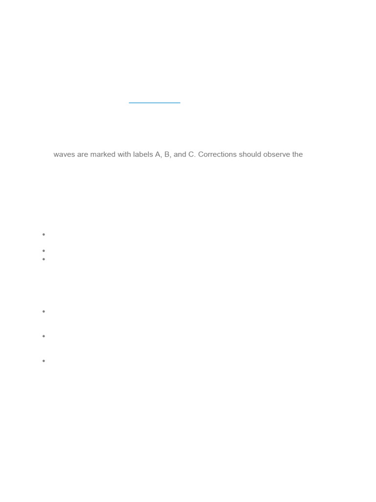 Part 13. Corrections. Rules to identify a correction-NeoWave theory by ...