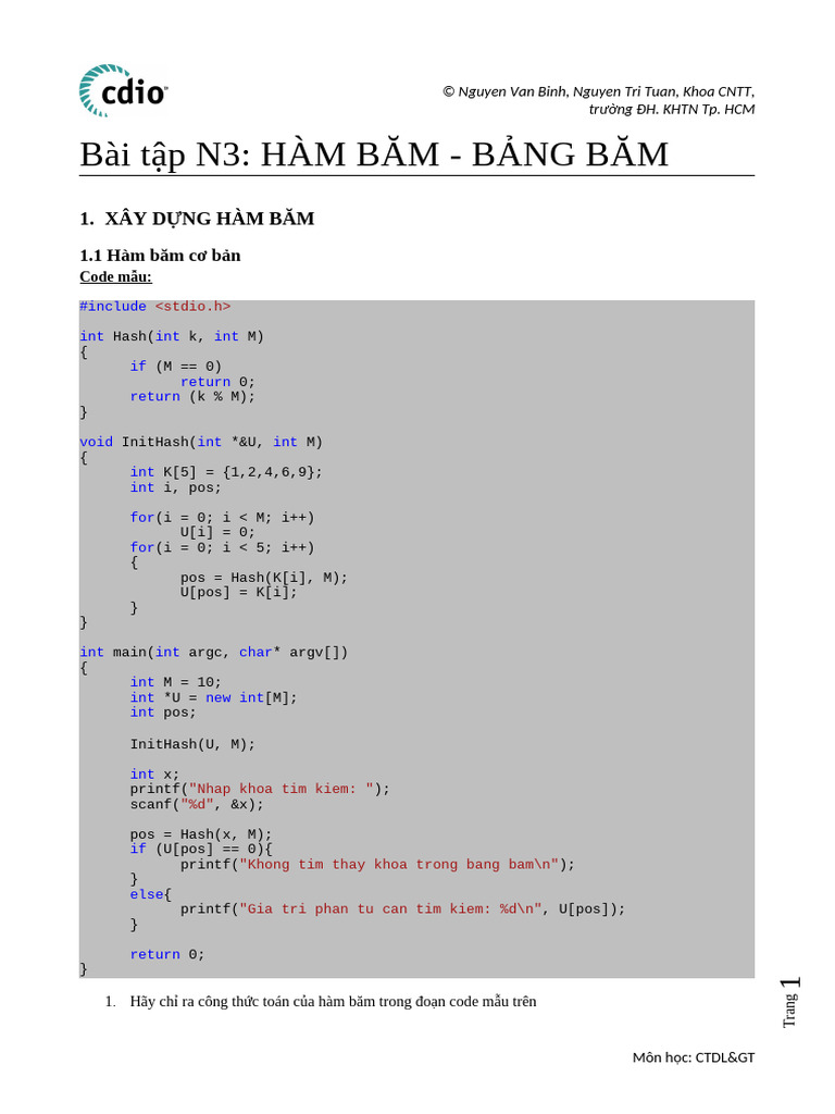 Bai Tap Nhom N3 - Tai Lop | PDF
