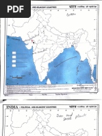 Political Map India A4 PDF | PDF