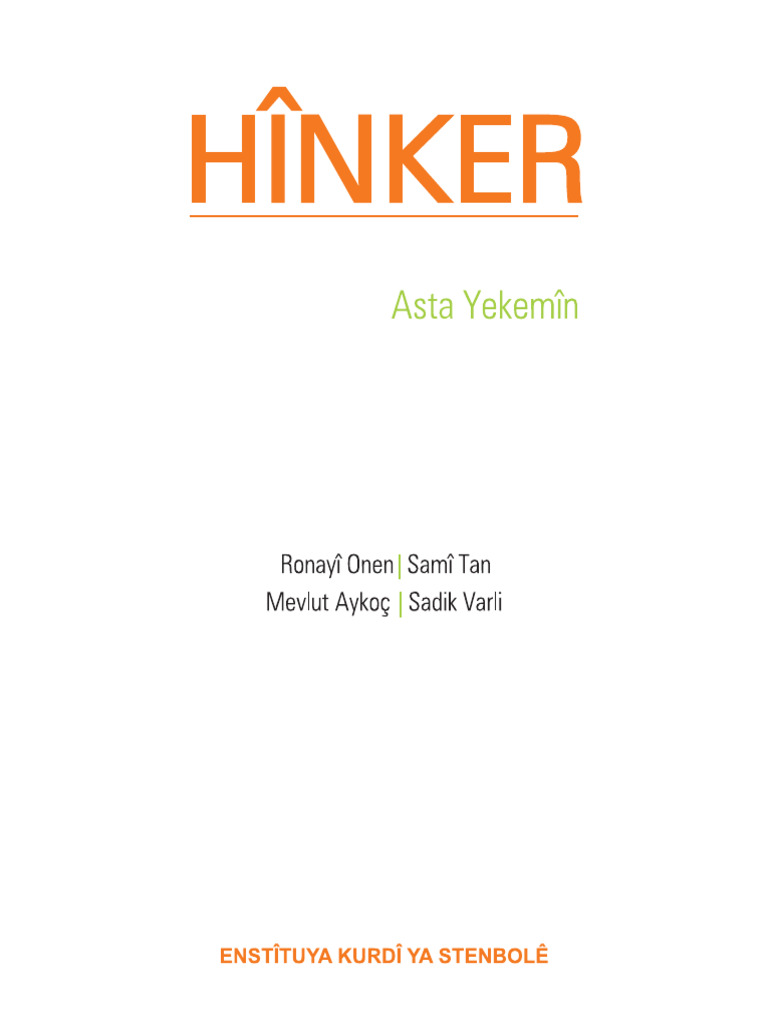 Hînker 1 | PDF
