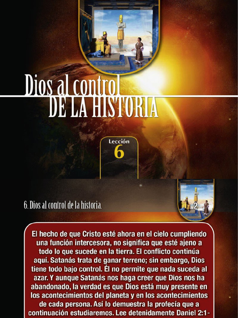 Dios Al Control de La Historia | PDF