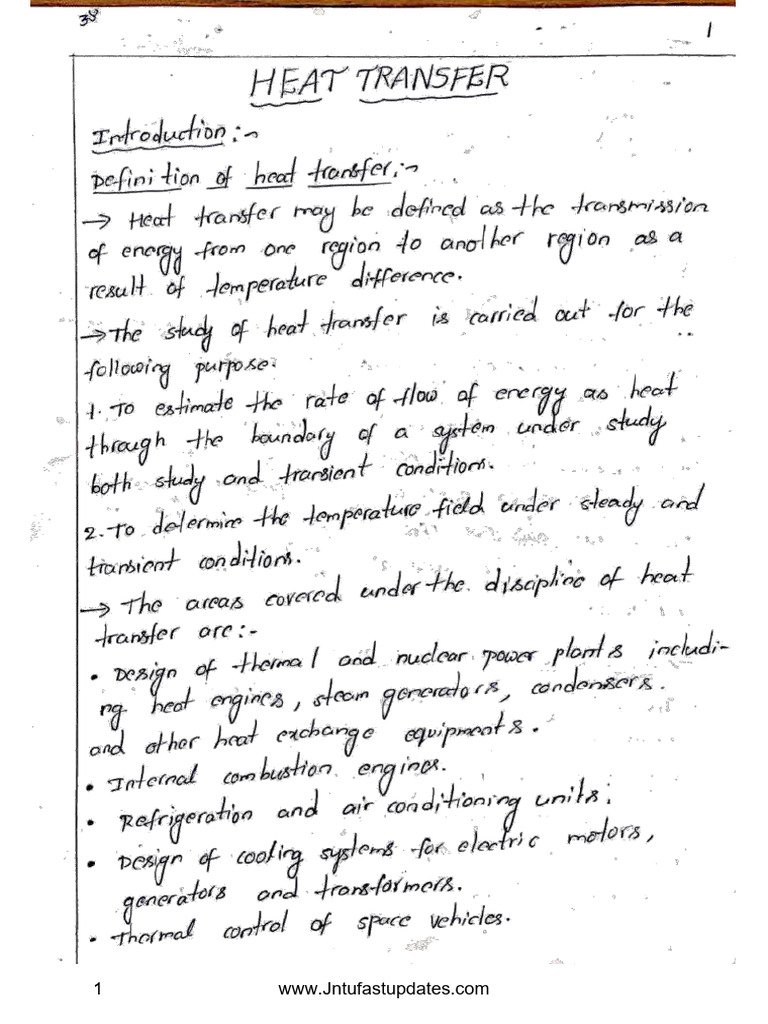 HT R16 - Unit-1 | PDF