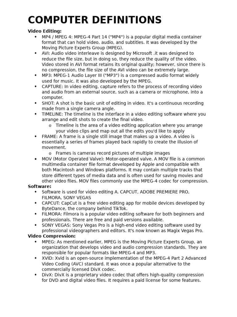 Computer Reviewer | PDF | Blu Ray | Video