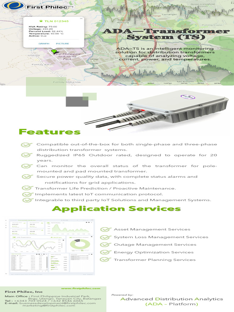 FPI ADA Transformer Monitoring Unit | PDF
