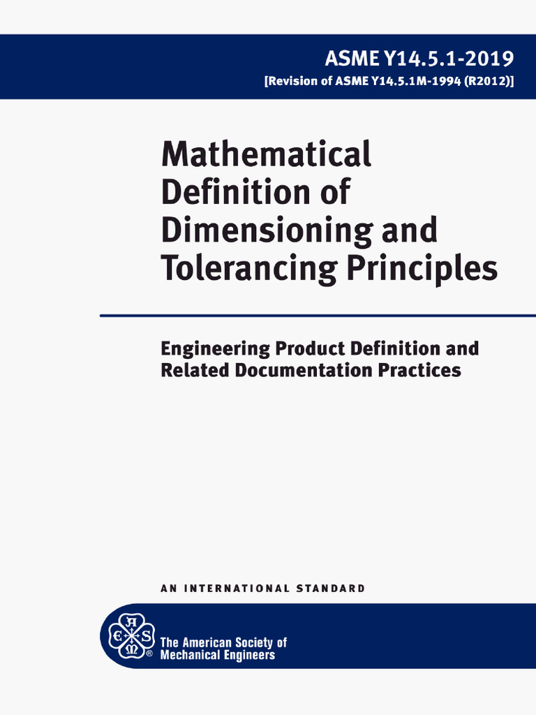 Asme Y14.5.1-2019 | PDF