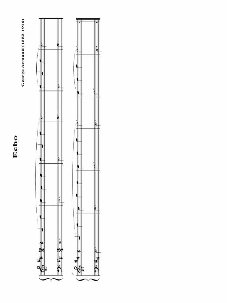 Armand, George - Echo | PDF