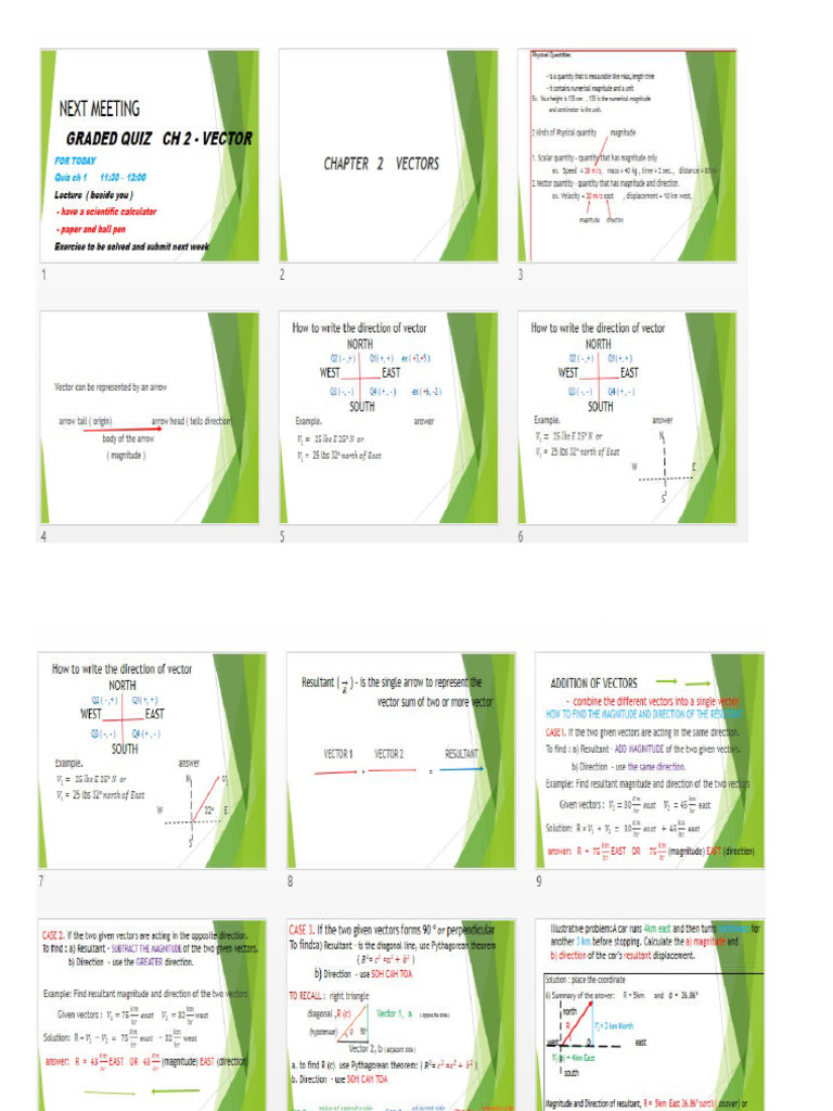 CH 2 Vector Ho | PDF