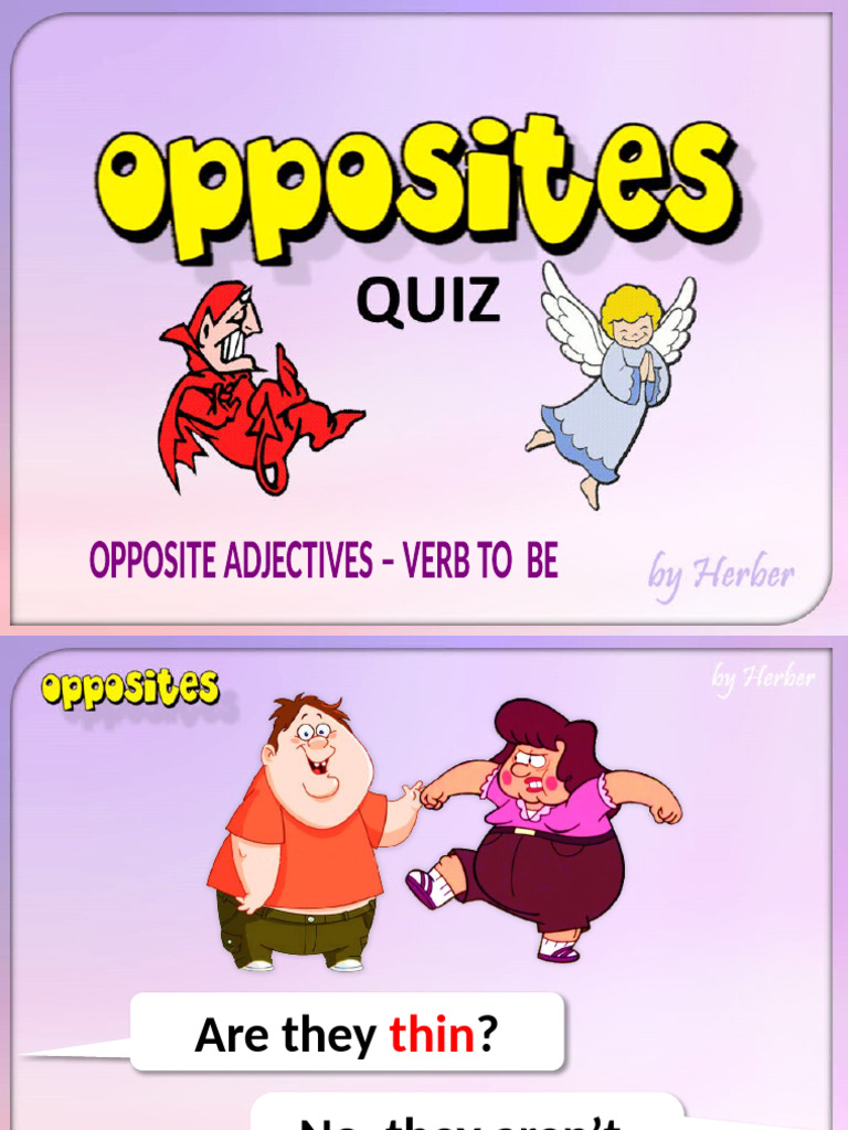 Opposites Quiz Fun Activities Games Games Grammar Drills Picture 74396 ...