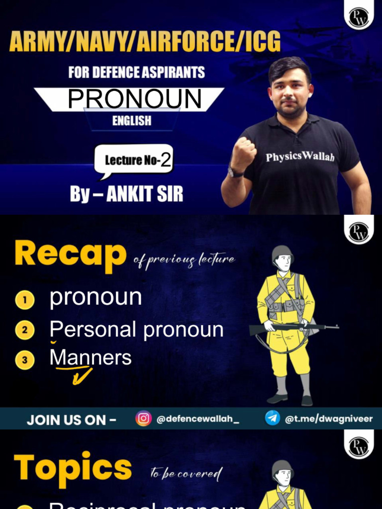 Pronoun 02 - Class Notes.pdf | PDF