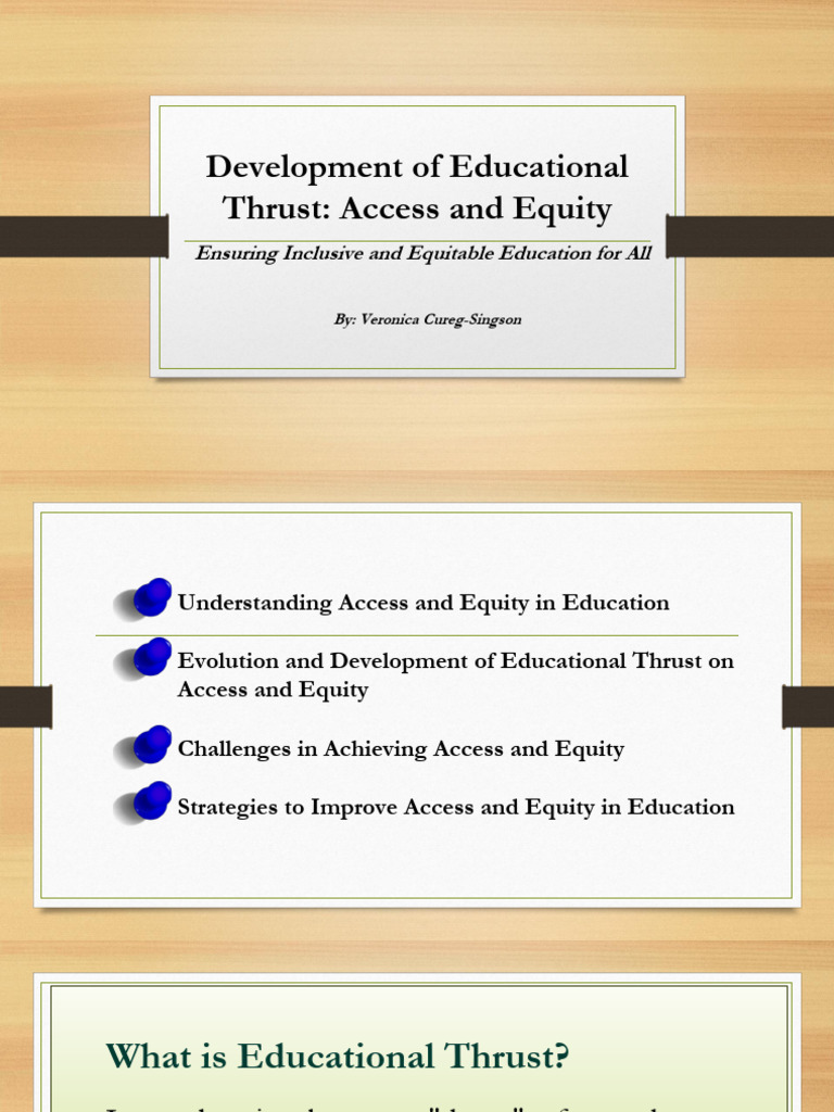 Development-of-Educational-Thrust | PDF | Teachers | Educational Technology