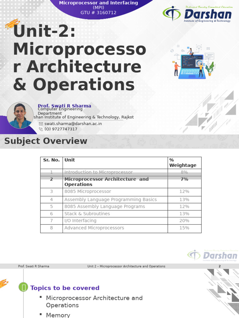 MPI GTU Study Material Presentations Unit-2 23042022012046PM | PDF | Computer Data Storage ...