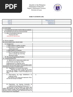 Detailed Lesson Plan Template Philippines | PDF | Curriculum | Learning