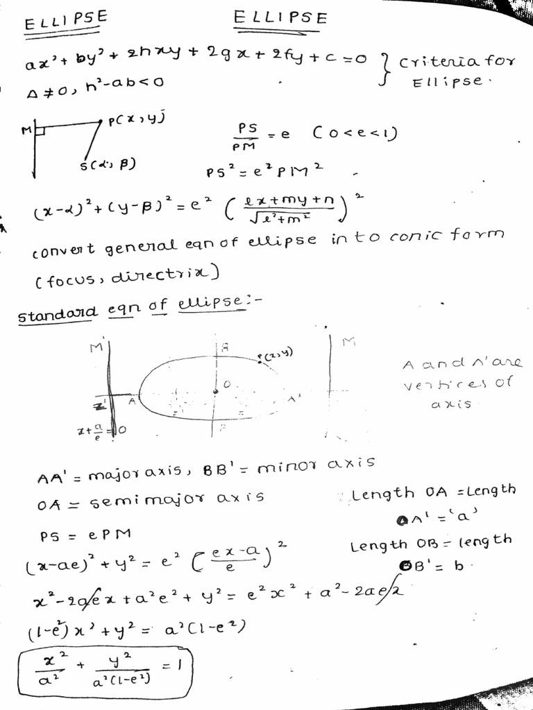 ellipse | PDF