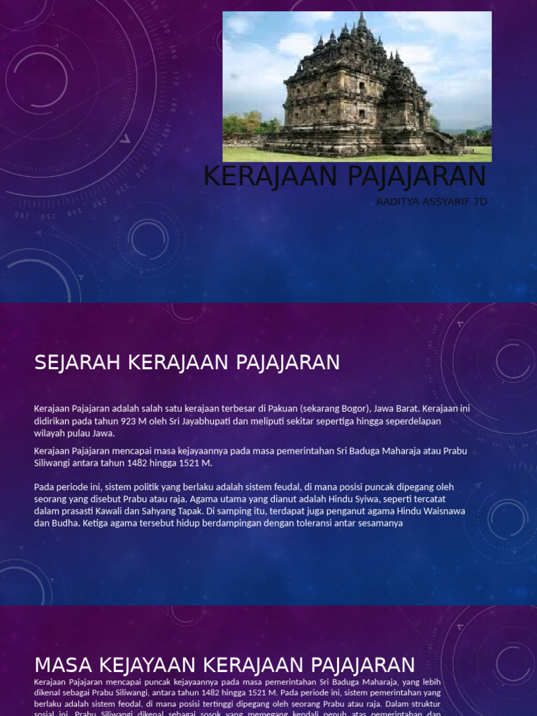 Tugas radit IPS Kerajaan Pajajaran | PDF