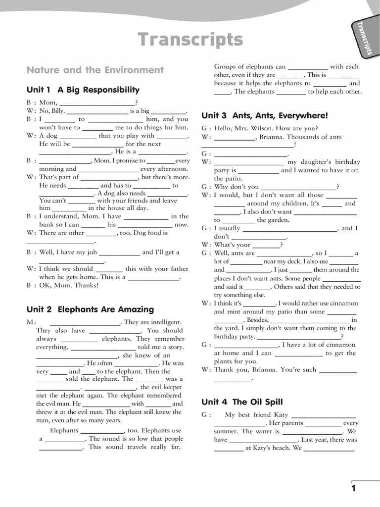 LPTD 3 - Transcript - Unit 1-10 | PDF