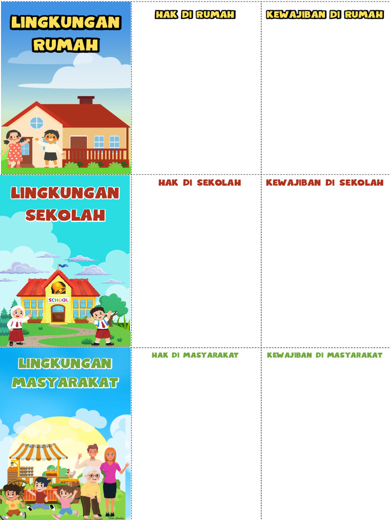 LKPD Hak Dan Kewajiban | PDF