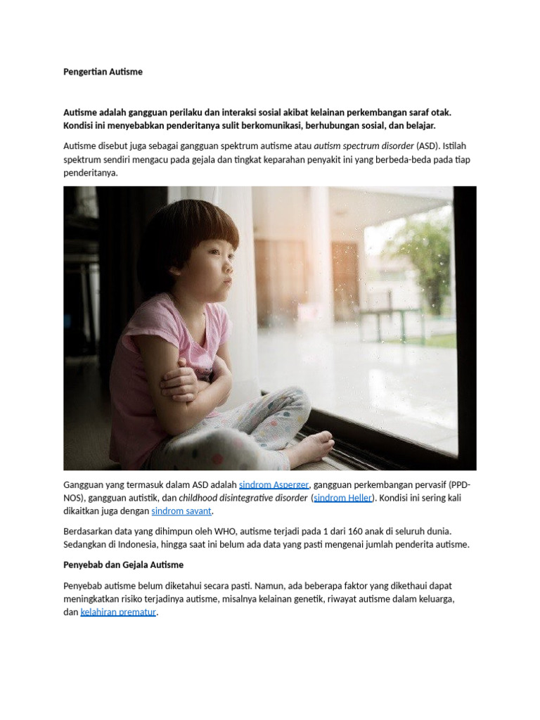 Mengenal Terapi Sensori Integrasi | PDF