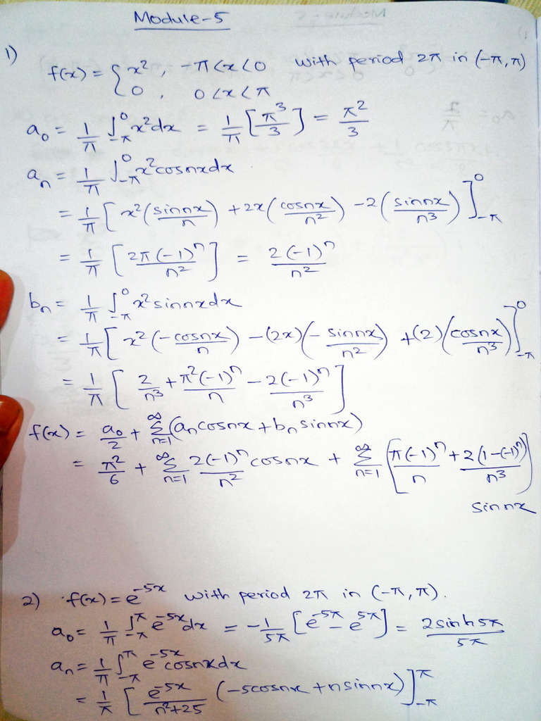 5th Tutorial Sheet | PDF