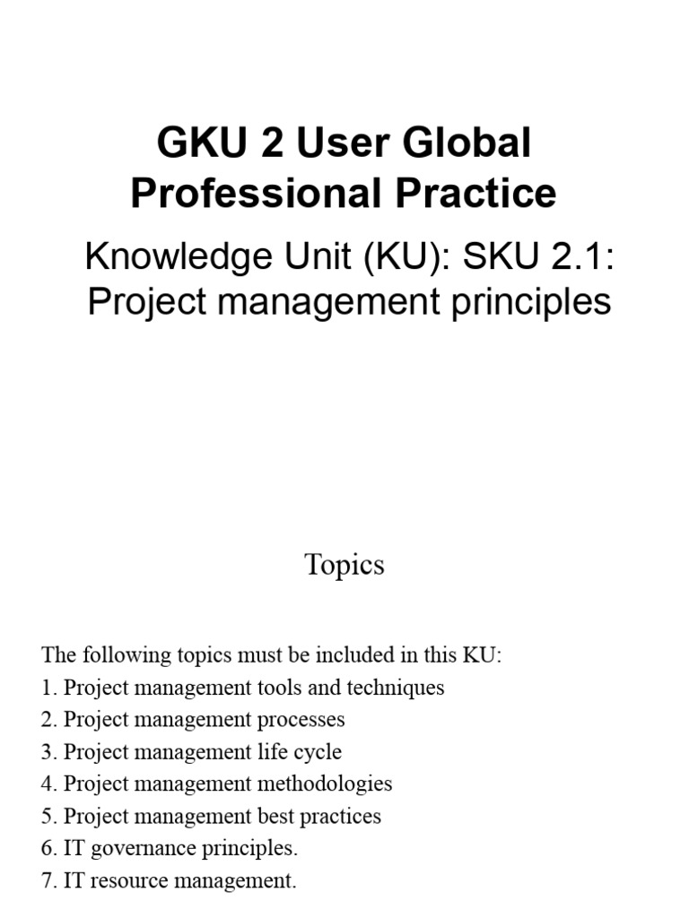 2.1 Project Management and Principles | PDF | Project Management | Systems Engineering