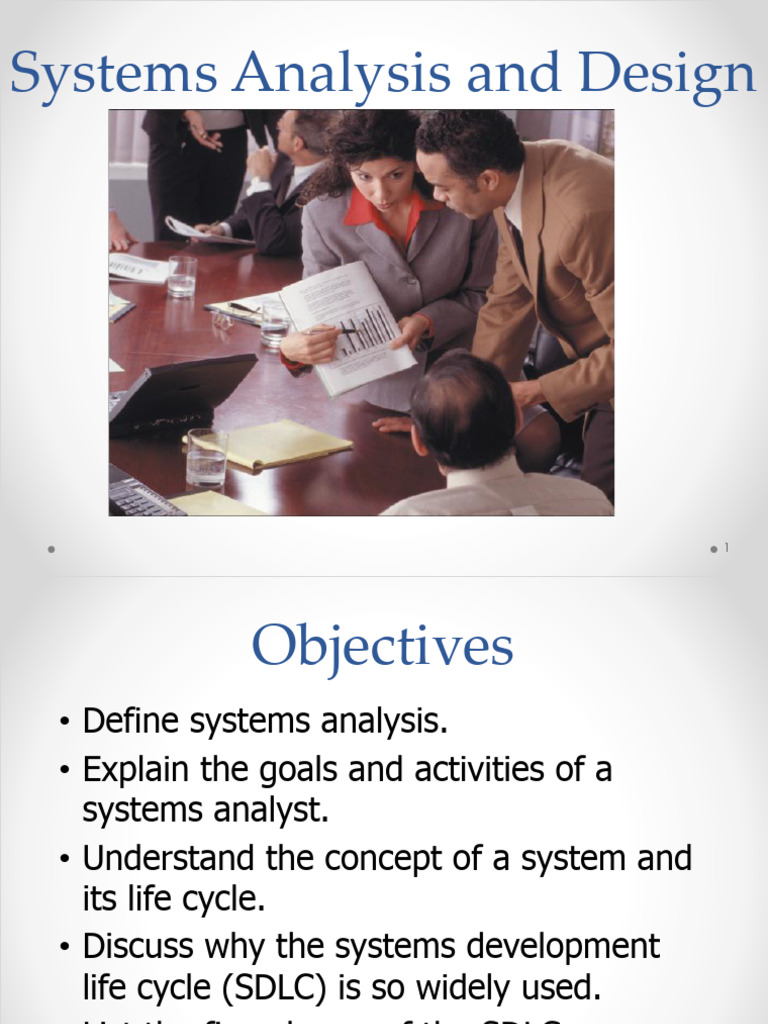 Systems Analysis and Design Overview | PDF | Software Development Process | Software Engineering