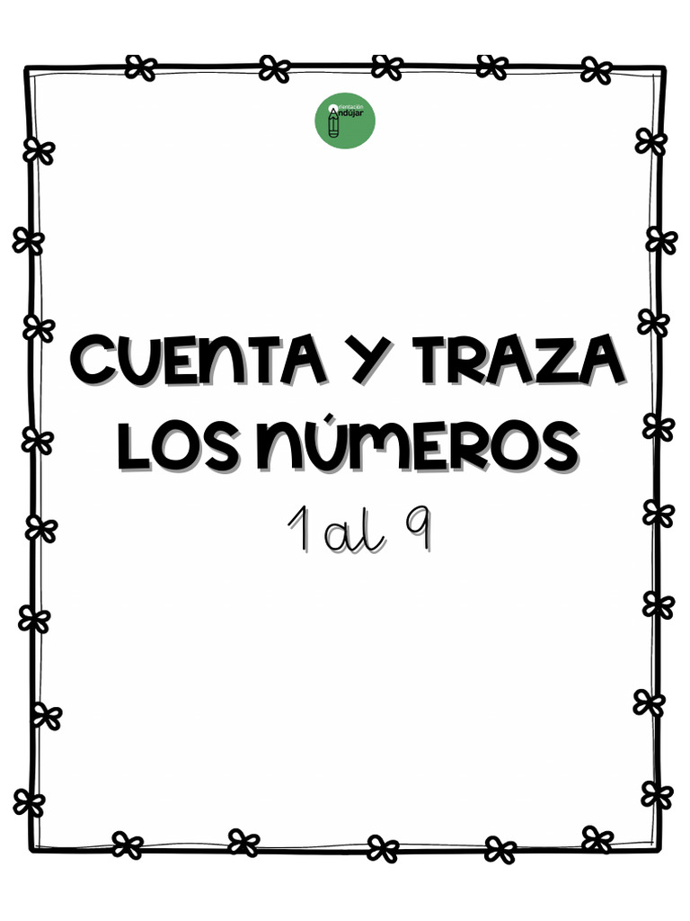 Cuenta y Traza Los Numeros 1 Al 9 | PDF