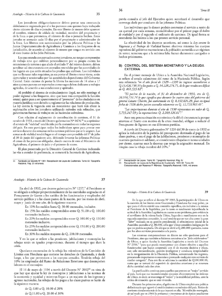 Jorge Ubico | PDF