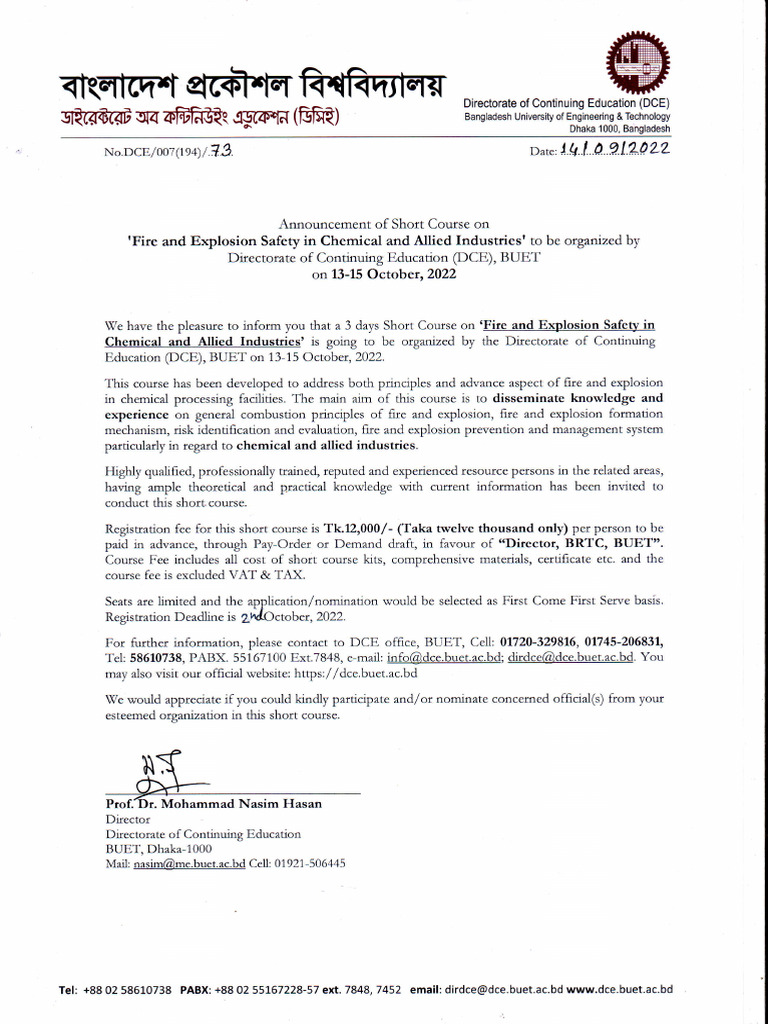 Fire Explosion Safety | PDF