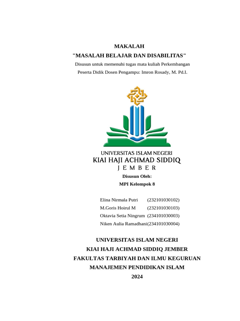Makalah PPD Kel 8 | PDF