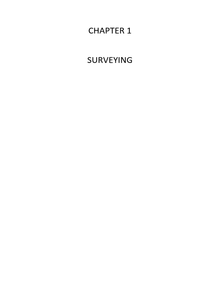 Surveying Basics: Techniques and Uses | PDF | Surveying | Map