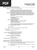 Carbothane 134 | PDF | Industrial Processes | Materials