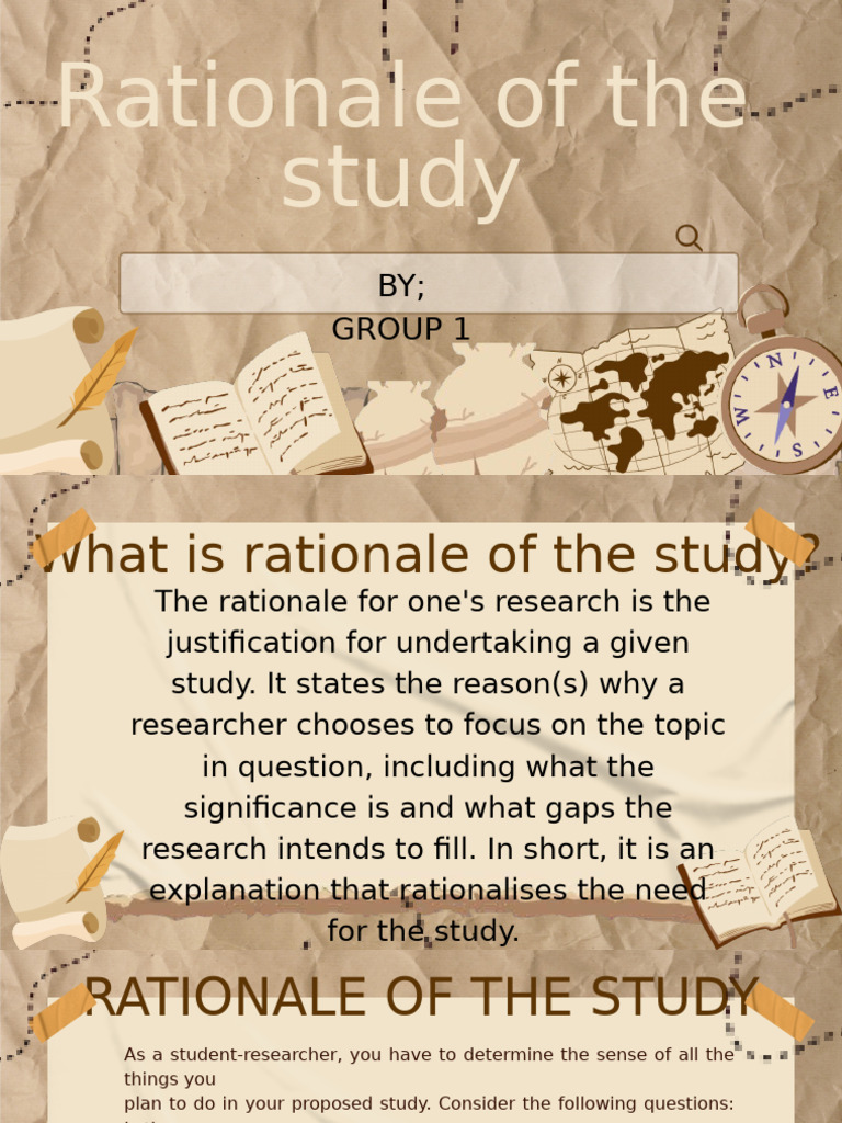 Rationale of The Study | PDF | Liberal Arts Education | Cognitive Science