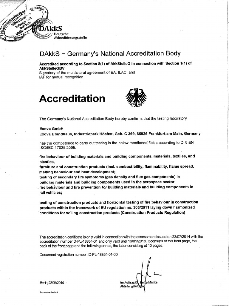 Exova Warrington Brandhaus | PDF