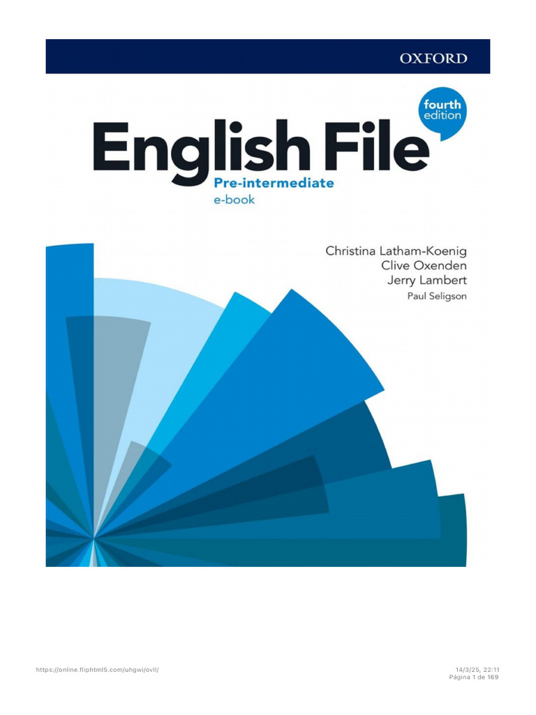 English File 4th Edition Pre Intermediate Students Bookpdf | PDF